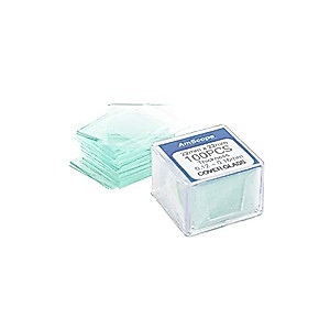 AmScope Microscope Slides, 100 Blank Slides with 100 Cover Glass