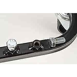 JEGS Engine Cradle with Wheels | Chevy Small Block and Big Block | Black Powder Coat | 3” Heavy Duty Steel Construction Wheels | 750 LBS Capacity | Storage Hardware Included | Easy Assembly