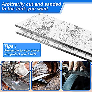 1095 Steel for Knife Making 12"x1.5"x3/16" Flat Stock Steel Annealed High Carbon Steel 1095 Steel Bar Stock Metal Flat Steel Bars Knife Billet for Blade Forging Knife Making Supplies (5 Pcs)