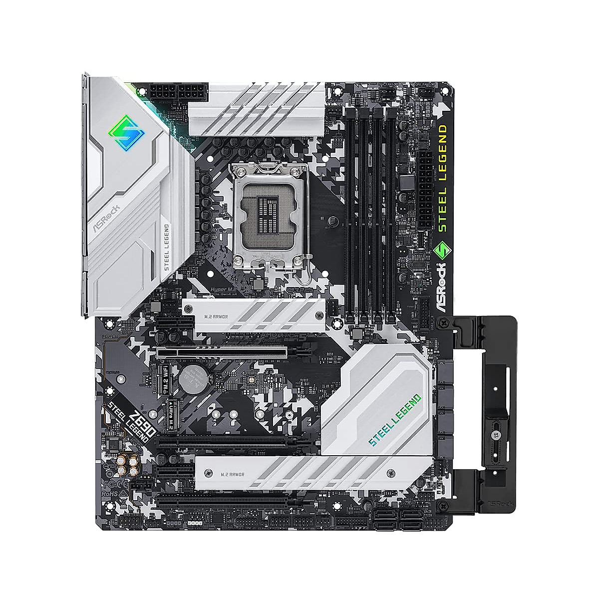 ASRock Steel Legend Intel Z690 LGA 1700 ATX DDR4-SDRAM Motherboard