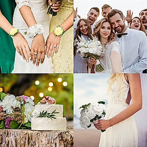 JOYLEX Artificial Flowers Realistic Roses, 25pcs Real Looking Fake Roses with Stem for DIY Wedding Bouquets Centerpieces Bridal Shower Party Home Romantic Decorations (Regular 3" - 25pcs, White)