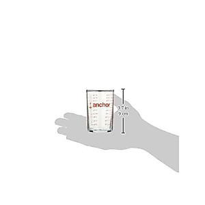 Anchor Hocking Graduated Measuring Glass, Set of 2, Clear