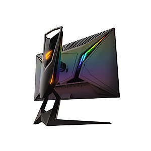 GIGABYTE AORUS KD25F 25" Frameless Esports Grade Gaming Monitor, FHD 1080p, 100% sRGB Color Accurate TN/WLED Panel, .5 ms 240 Hz, G-SYNC Compatible and FreeSync, Height/Tilt/Swivel Adjustable, VESA