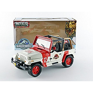Jeep 1992 Wrangler Jurassic World Movie 1/24 by Jada 97806