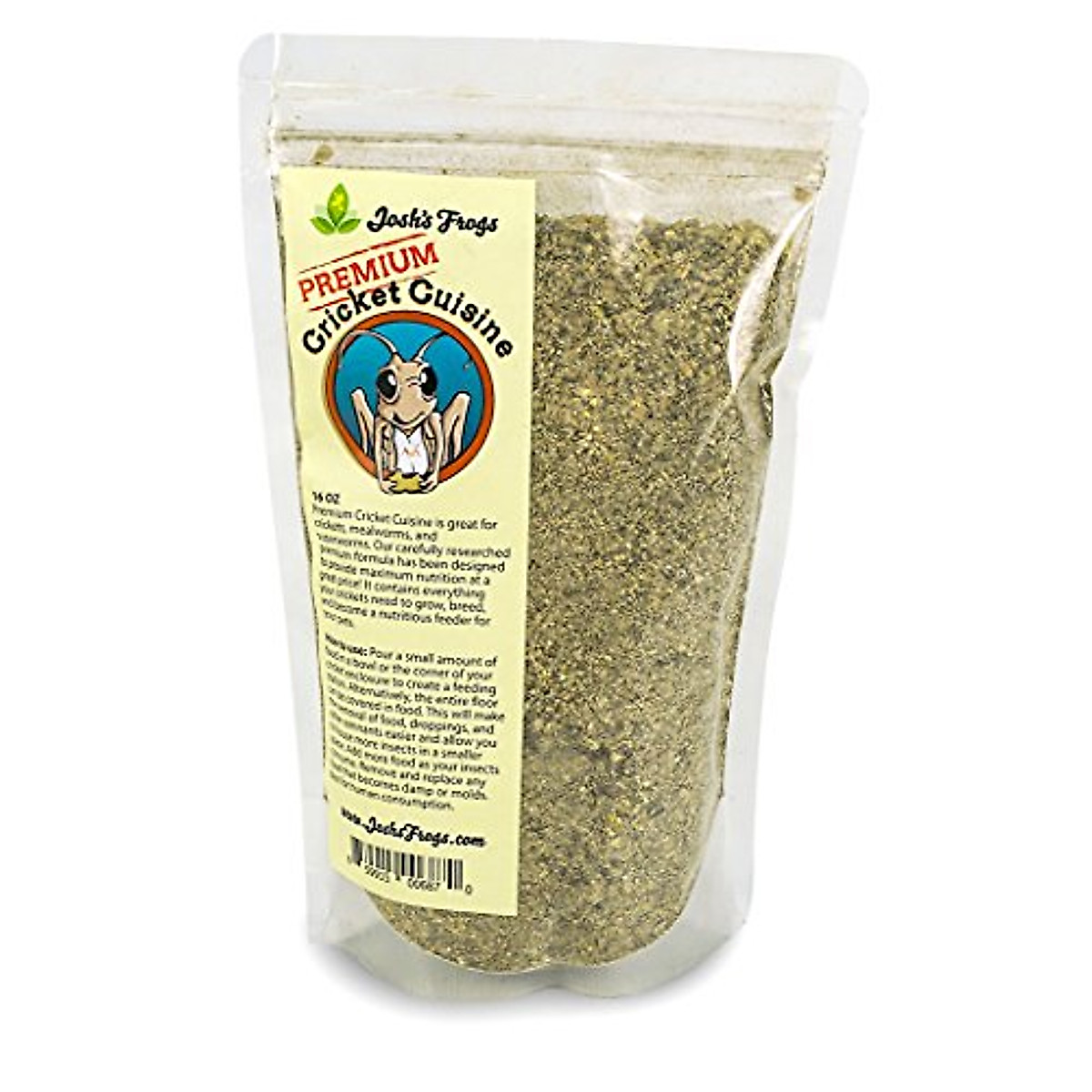 Josh's Frogs Premium Cricket Cuisine Cricket Gutloading Food (24 oz)