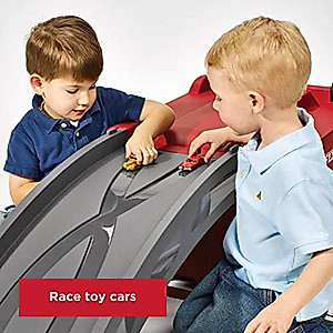 Radio Flyer 500 With Ramp, Toddler Ride On Toy, Ages 3-5, Red Kids Ride On Toy