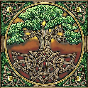 Diymood DIY 5D Diamond Painting Tree Life, Diamond Painting Kits for Adults, Round Full Drill Paint with Diamond Arts Canvas Crafts Cross Stitch Crystal Embroidery for Home Wall Decor Gift 12x12inch