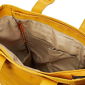 anello GRANDE(アネロ グランデ) Women 10 Pockets 2-Way Tote Backpack, Mustard