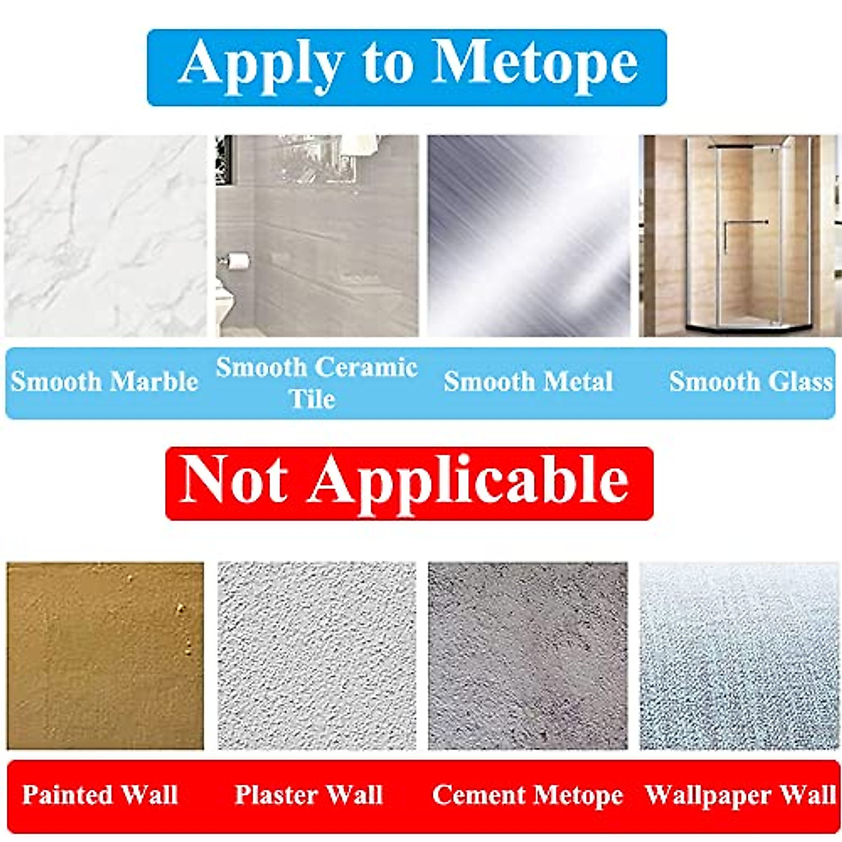 Over Sink Shelf Wall Mounted for Bathroom Mirror Behind Faucet Floating Tray Narrow Counter Organizer Shelf Self Adhesive Shower Shelves for Bathroom, Laundry Room, Kitchen, Farmhouse, RV, Set of 2