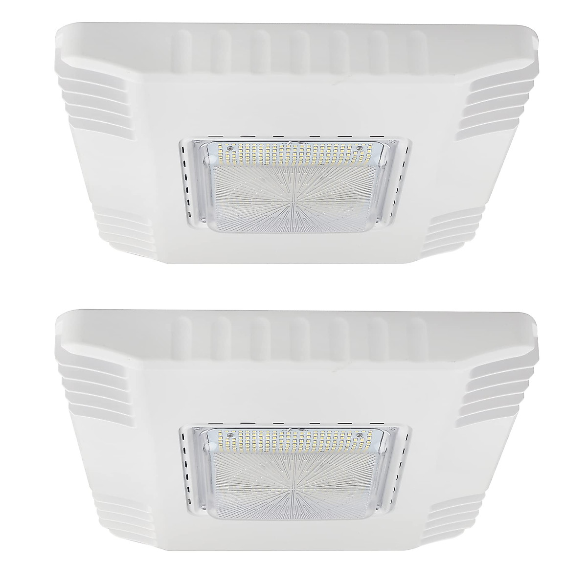 LED Canopy Gas Station Light, 150W 21000LM Surface Mount LED Carport Ceiling Light 5700K (600W HID/HPS Equivalent), 100-277V IP65 DLC & UL Listed