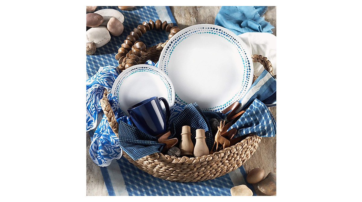 Corelle Ocean Blues 16-pc Dinnerware Set