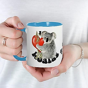 CafePress I Love Koalas Mug Ceramic Coffee Mug, Tea Cup 11 oz