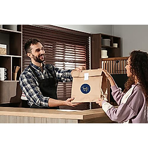 2 Inch Thank You Stickers | 500 Thank You Stickers for Small Business| Self-Adhesive & Waterproof Stickers with 4 Beautiful Colors | Strong and Durable (Classic, 2 Inch)