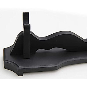 LUCKNIGHT Display Stand Sword Holder Table Stand Samurai Master Sword Display Holder Sword Rack Sword Stand
