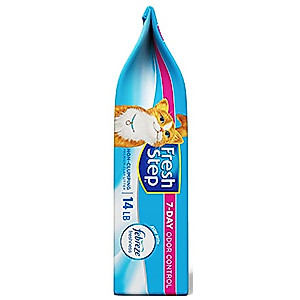 Fresh Step Non-Clumping Premium Cat Litter with Febreze Freshness, Scented, Multi, 224 Ounce (Package May Vary)