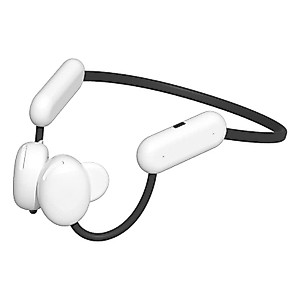 Sports bluetooth headset, Ear less suspension wear, Hall class HIFI sound effect, Ultra-low delay, Bluetooth version 5.3, Magnetic charging, 8-hour playback time, 15m transmission distance（Black）