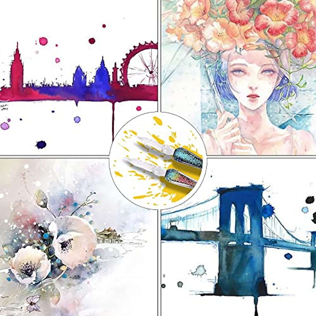 MKLPO Glass Dip Pen Set - Perfect for Calligraphy Lovers