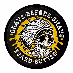 Grave Before Shave Teakwood Blend Beard Butter 4oz jar