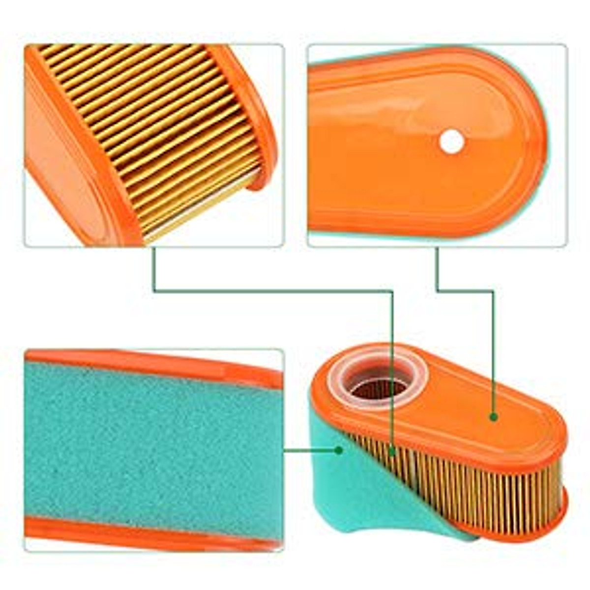 Yermax 795066 Air Filter Maintenance Kit for 796254 5419 775EX Professional Series Engines