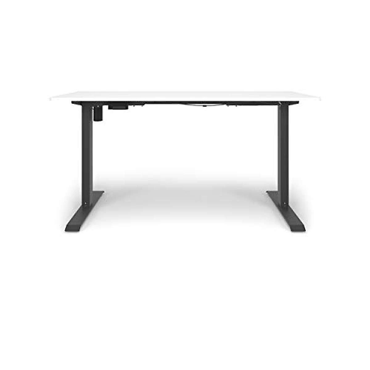 HON Basyx BSXHW2460 Height Adjustable Desk, 24 x 60, White