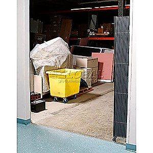 Global Industrial 6-1/2'W Single Folding Security Gate, 6-1/2'H