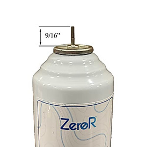 ZeroR® Green Gas | Fuel for Airsoft Pistols | 2 Cans - 13.5 fl oz Each (11.8 oz by Total Weight)