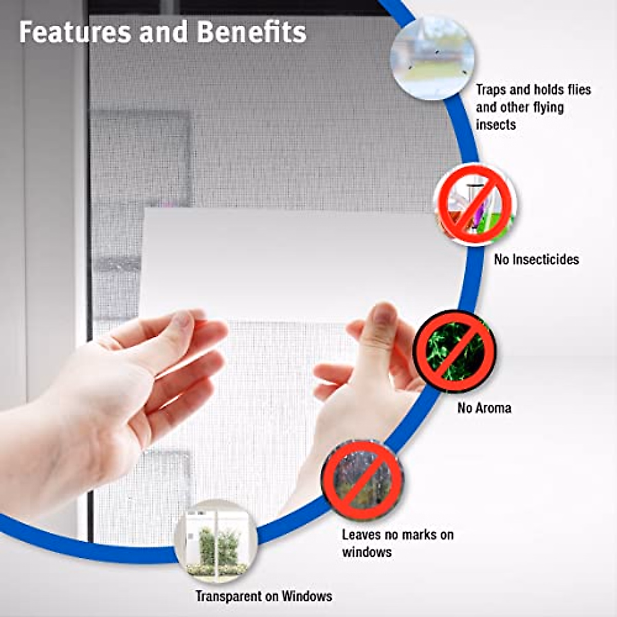 Raid Window Fly Trap, 4 Count (Pack of 6)