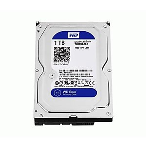 Western Digital WD10EZEX, Internal Hard Drive, 1000 GB, Caviar Blue