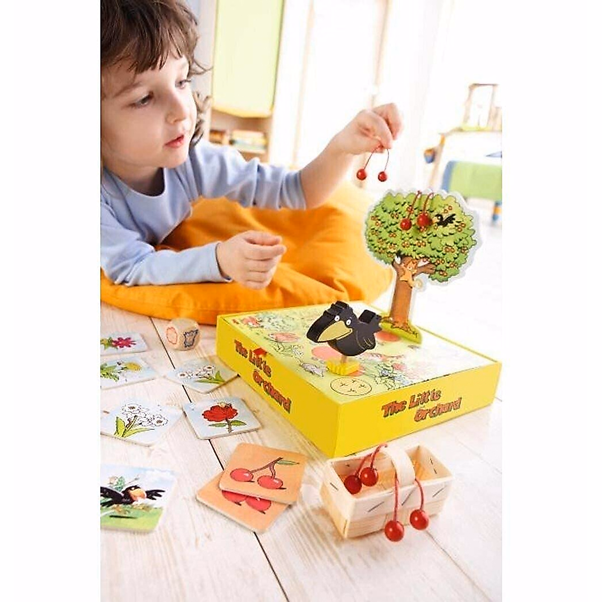 HABA Little Orchard - A Cooperative Memory Game for Ages 3 and Up (Made in Germany)