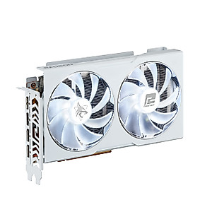 PowerColor Hellhound Spectral White AMD Radeon RX 6650 XT Graphics Card with 8GB GDDR6 Memory