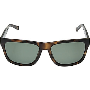 Kenneth Cole KC7215 Sunglasses - Dark Havana Frame, Green Polarized Lenses, 59 mm Lens KC72155952R