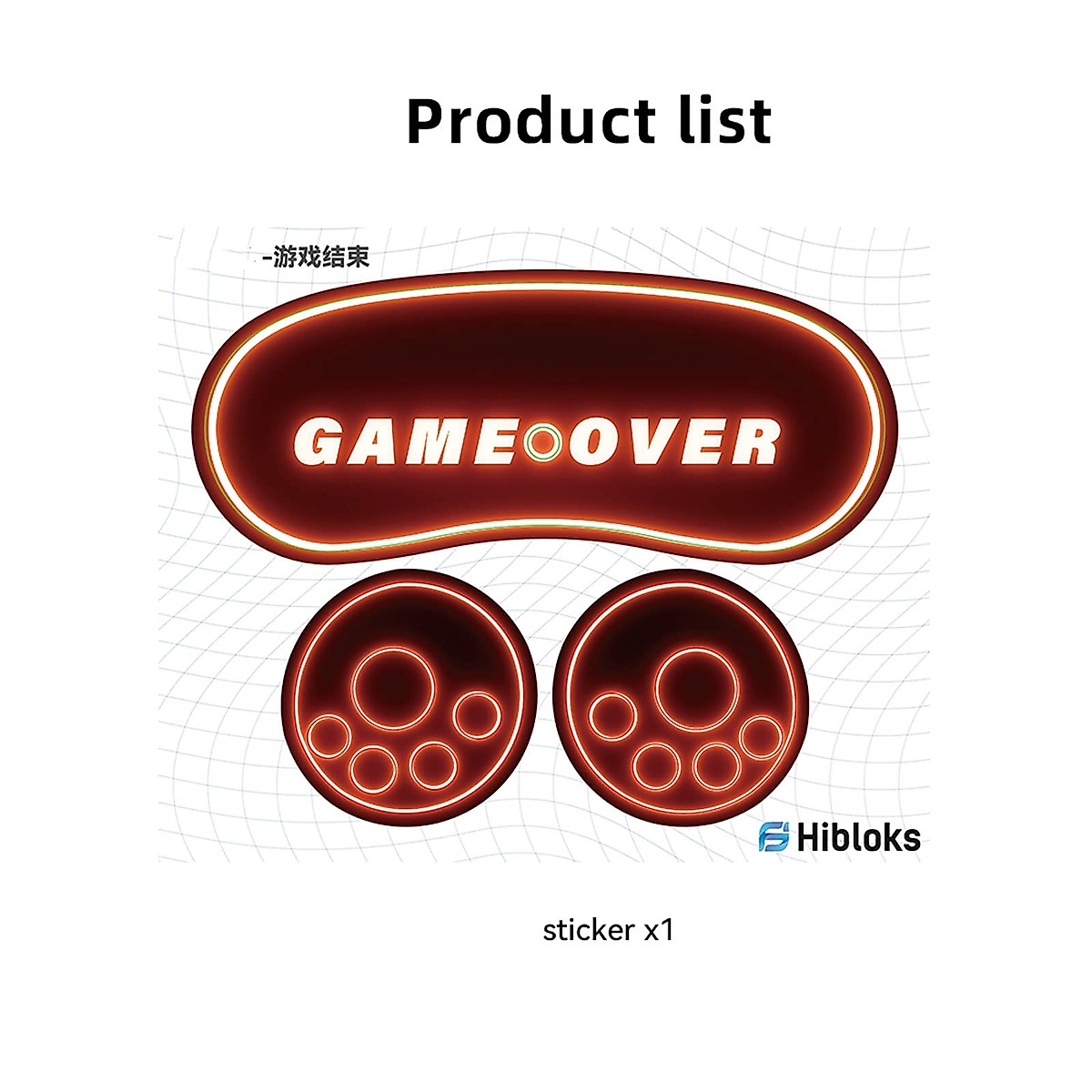 PVC Decal Stickers VR Headsets and Controllers Stickers Skin,Fashion Decal Skin Accessories for PICO 4 (1)