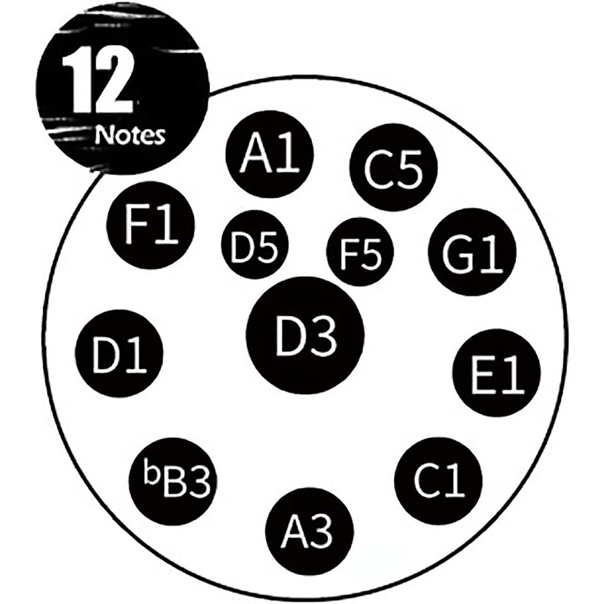 MFYDPP Handpan Drum Instrument In D Minor 12 Notes 22 Inches Steel Hand Pan Drums, With Handpan Bag, Drum Tripod, For Professional Audio Production
