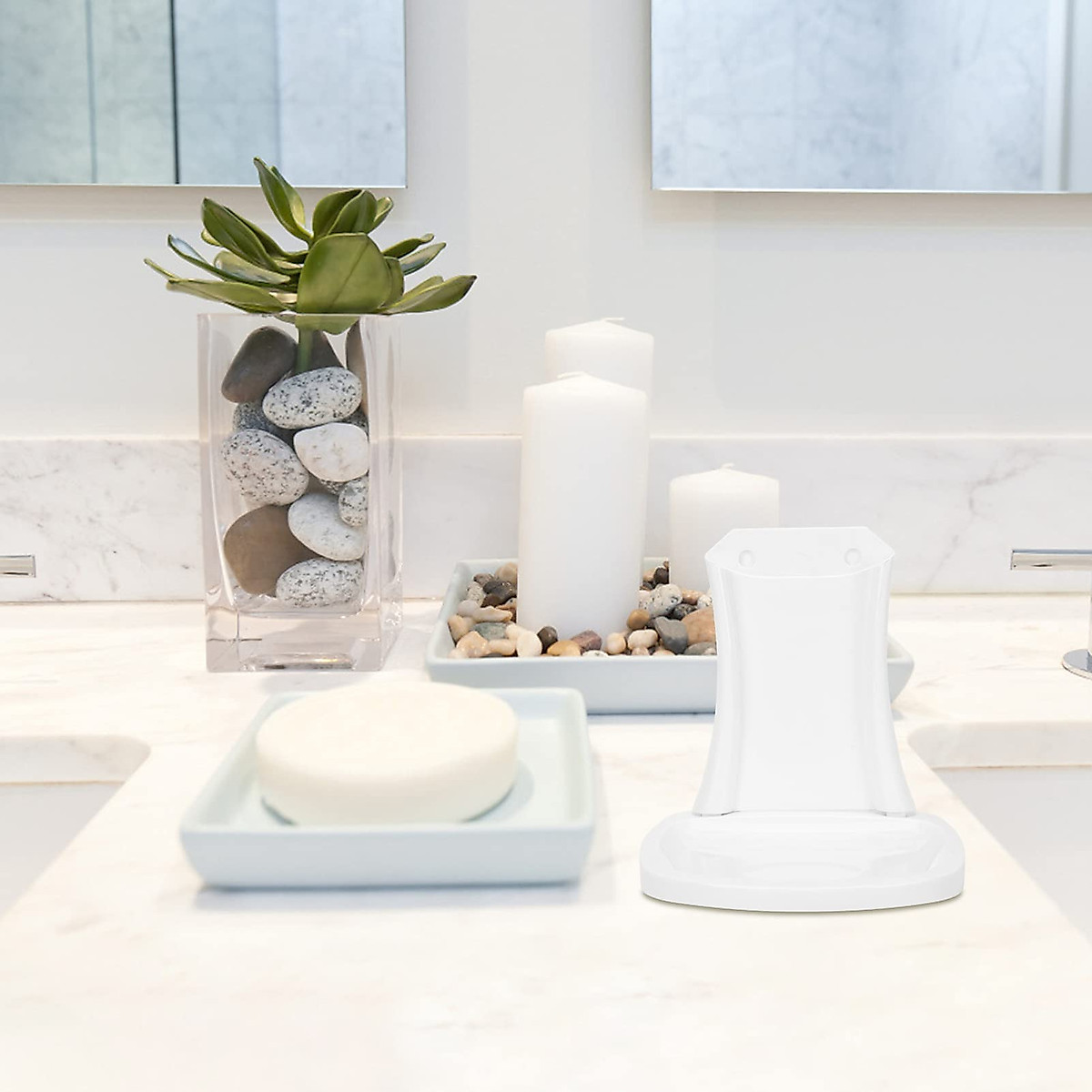 Cabilock 1pc Soap Dispenser Tray Commercial Drip Tray Wall Drip Tray Wall Mounted Holder Soap Dispenser Bracket Hands Washer Trays Washing Machine White Water Tray Plastic Office