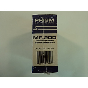 Prism MF-2DD 3.5 Inch Micro Disks 10 Count Double Sided Double Density 91051