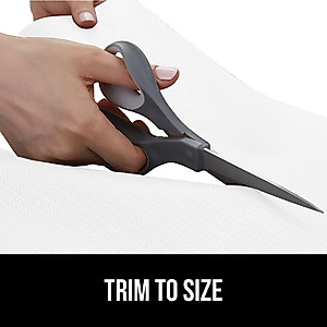 Gorilla Grip Slip Resistant Drawer and Shelf Liner, Non Adhesive Water Resistant, Easy Clean and Trim, Smooth Surface Liners for Kitchen Cabinet, Shelves, Drawers, Pantry, 12 in x 20 FT, White