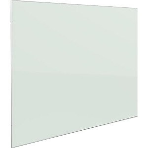 Quartet Glass Whiteboard Desktop Panel, Magnetic, 17" x 23", Dry Erase Surface, Includes Accessory Trays, 1 Marker and 2 High-Power Magnets, White (GDP1723W)