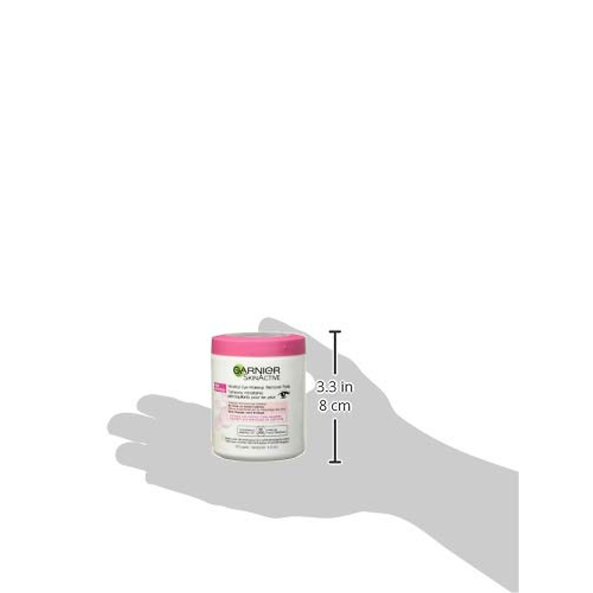 Garnier Micellar Eye Makeup Remover Pads Facial Treatment Pads, 100 Count