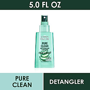 Garnier Fructis Pure Clean Detangler + Air Dry, Aloe Vera, 5 Fl Oz