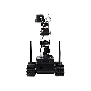 Waveshare JETANK AI Kit, AI Tracked Mobile Robot, AI Vision Robot, Includes Waveshare Jetson Nano Dev Kit 4GB (NOT Support Nano 2GB)