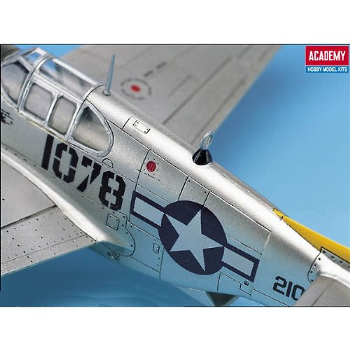 Academy The Fighter of World War II P-51C Model Kit, Gray