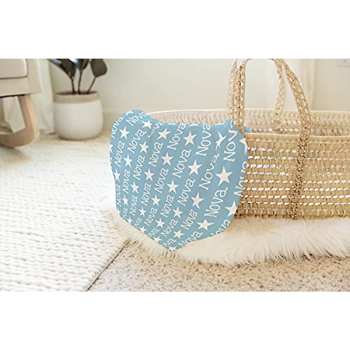 Personalized Name Blanket for Your Daughter, Customized Name Baby Blankets for Girls, Name Blanket for Daughter, Personalized Baby Blanket with Name for Girls. Great Gift for Birthday, Christmas