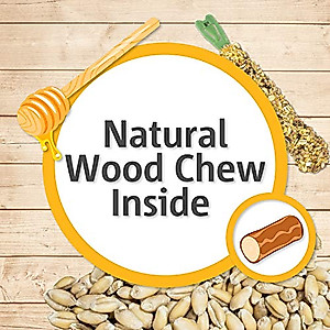 Vitakraft Crunch Sticks Apple & Carrot Flavor Dwarf Hamster Treat (2 Sticks), 1.5 oz (31686)