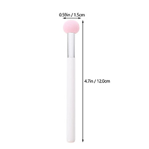 BinaryABC Foundation Sponge Powder Brush,Makeup Puff Makeup Brush Sponge Applicator Concealer Brush,3Pcs (Pink)