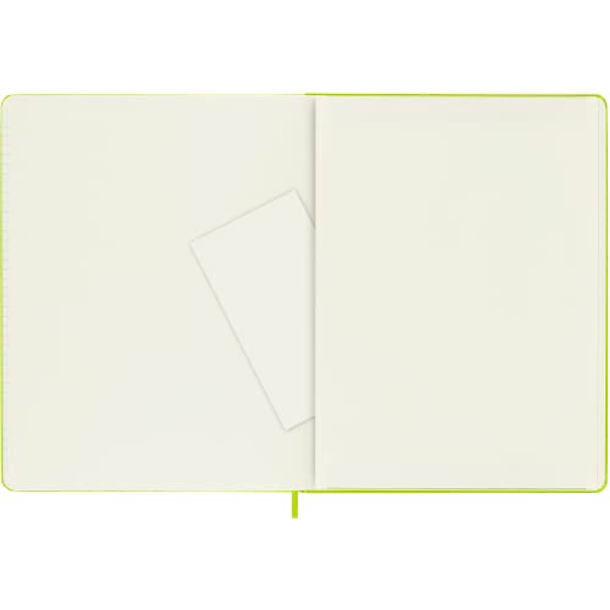 Moleskine Classic Notebook, Hard Cover, XL (7.5" x 9.5") Ruled/Lined, Lemon Green, 192 Pages