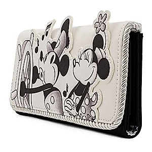 Loungefly Disney Mickey Mouse Steamboat Willie Music Cruise Flap Wallet