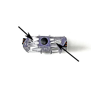 Power Grips Fat Toe Strap, White