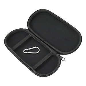 Black Case Bag For Sony PSP 1000 2000 3000, Protective Case Game Pouch Holder Protect for PSP Console From Dust, Shock and Scratches