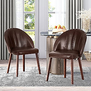 Cullimore Channel Stitch Dining Chairs - Dark Brown/Espresso (Set of 2)