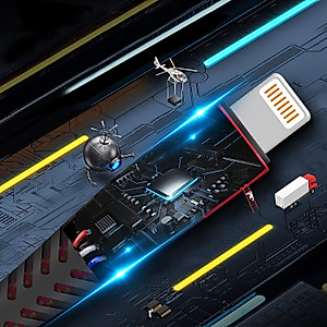 iPhone Charger Cable, Lightning Cable 3PACK 10FT Nylon Braided Fast iPhone Charging Cord Compatible with iPhone 11 Pro Max XS XR X 8 7 6 Plus 5, iPad Pro iPod Airpods and More